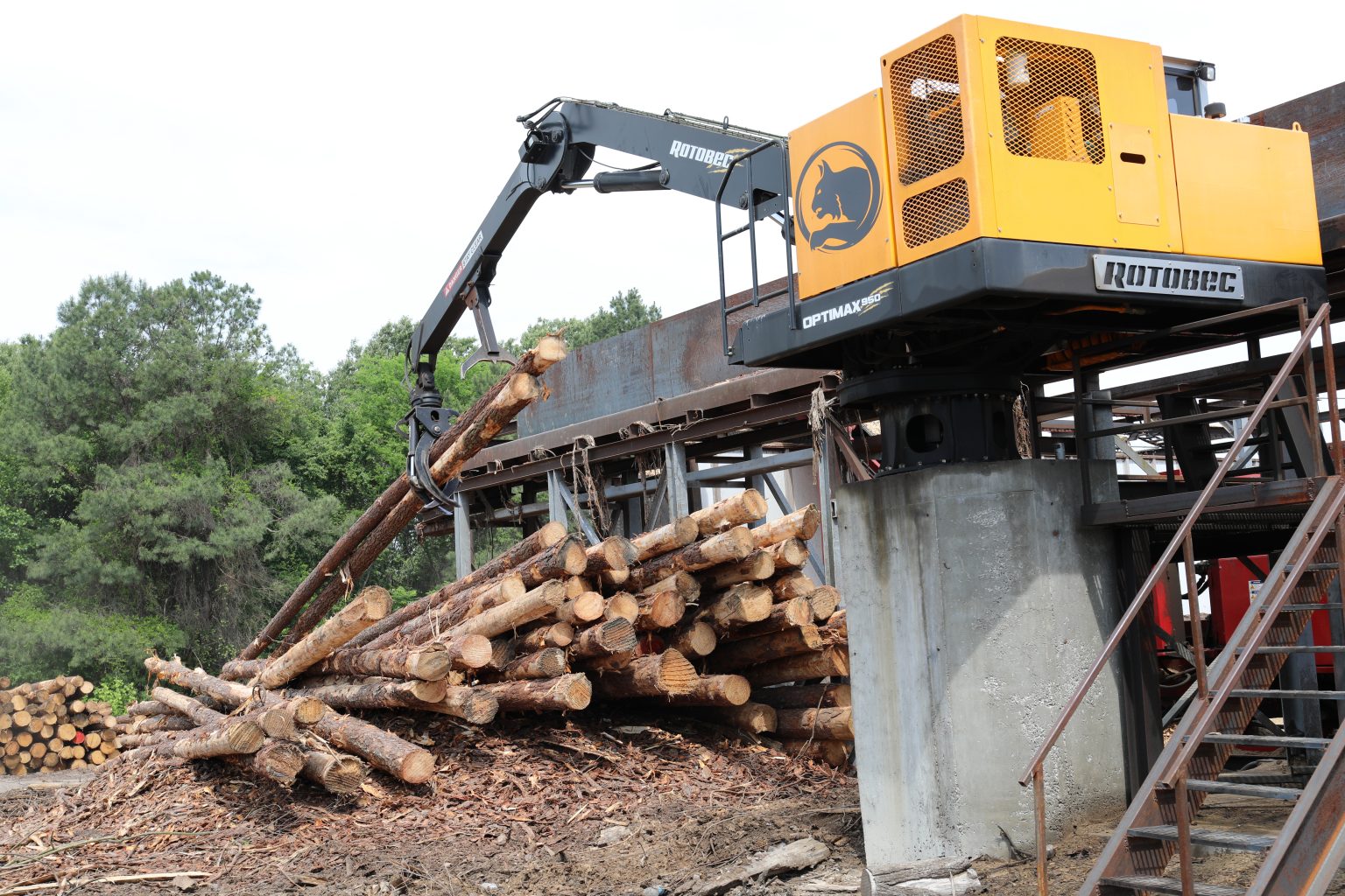 Mid-Weight Loader Optimax TT Superior Durability & Precision - Rotobec