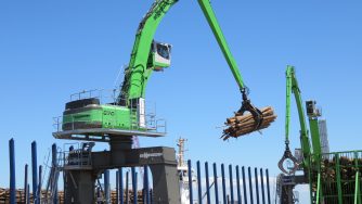 Combination Positioned Grapple - Forestry Attachment - Rotobec