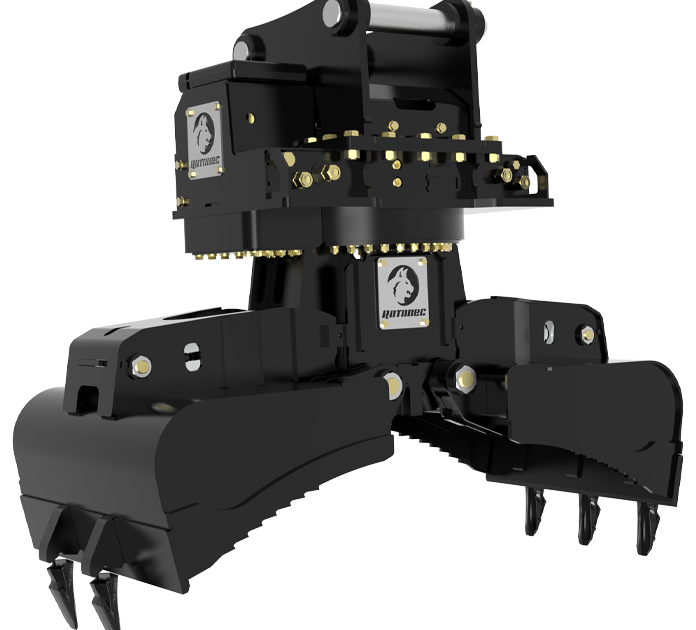 Bucket Attachment - Handle Fine Materials, Trees, Stones - Rotobec