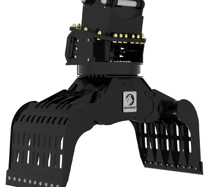 Sorting & Demolition Waste Grapple - Rotobec
