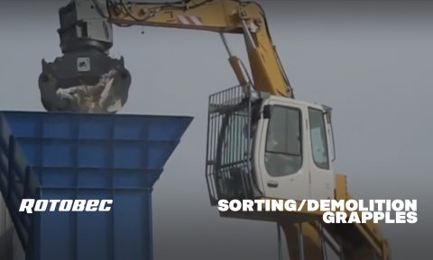 Sorting & Demolition Waste Grapple - Rotobec