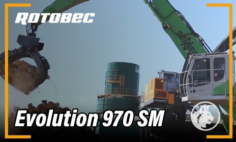 Chargeuse de bois Evolution 970 SM - Rotobec
