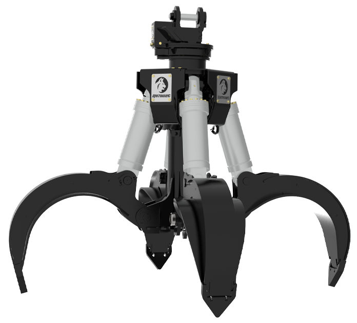 Orange Peel Grapples for Scrap Handling - Rotobec