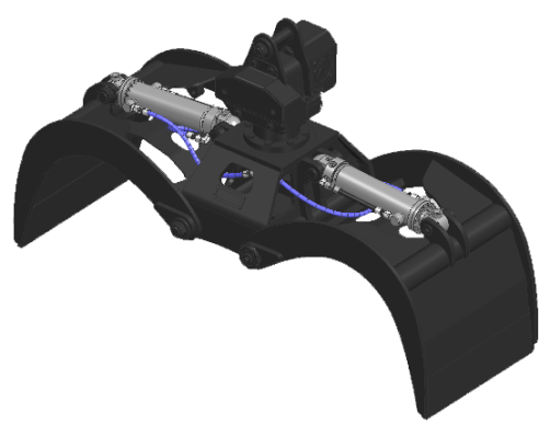 Waste Grapple New Generation: Introducing the 110WG - Rotobec