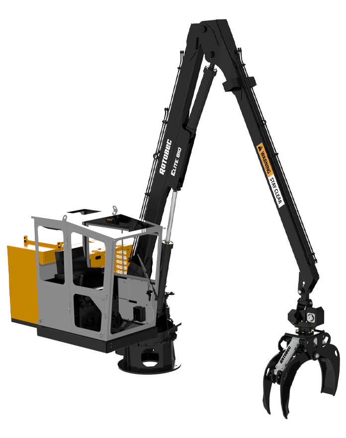 Stationary Mount Electric Loader ELITE 910 - Rotobec