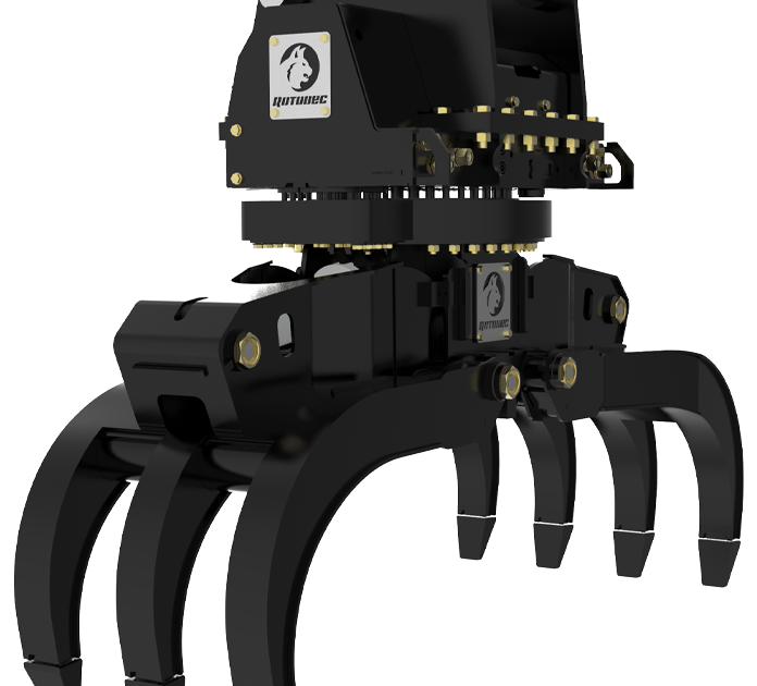 Excavator Grapples - Rotobec