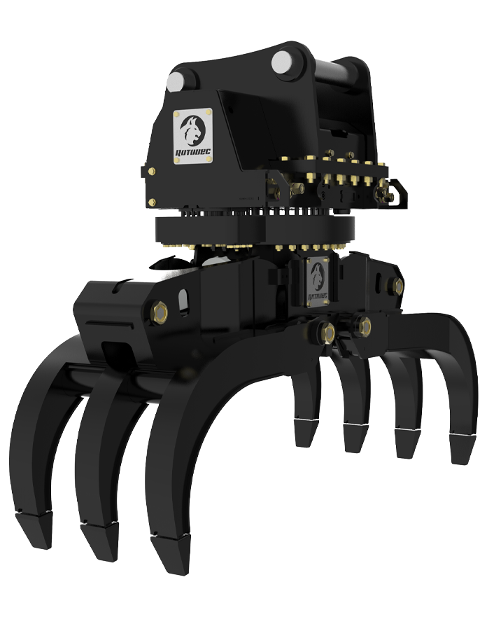 Rake Attachment for the Forestry Industry - Rotobec