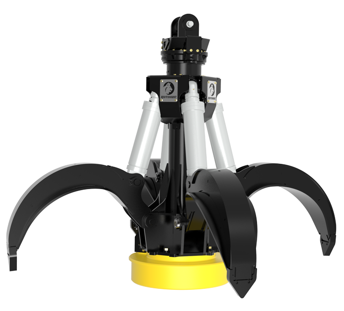 Magnetic Grapple for Recycling & Scrap | Mag Grab - Rotobec